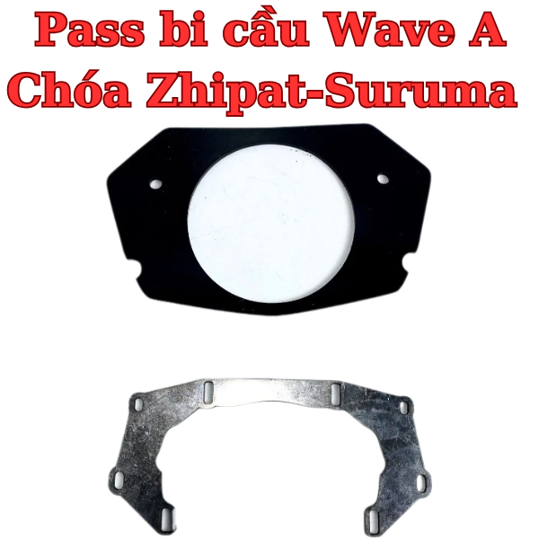 Pat gắn đèn bi cầu led cho xe Wave pha Zipat suruma | Shopee Việt Nam