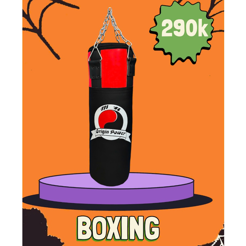 Bao Đấm Boxing cao cấp Đai Thép Da Camat nhập khẩu có size 60 -120cm ...