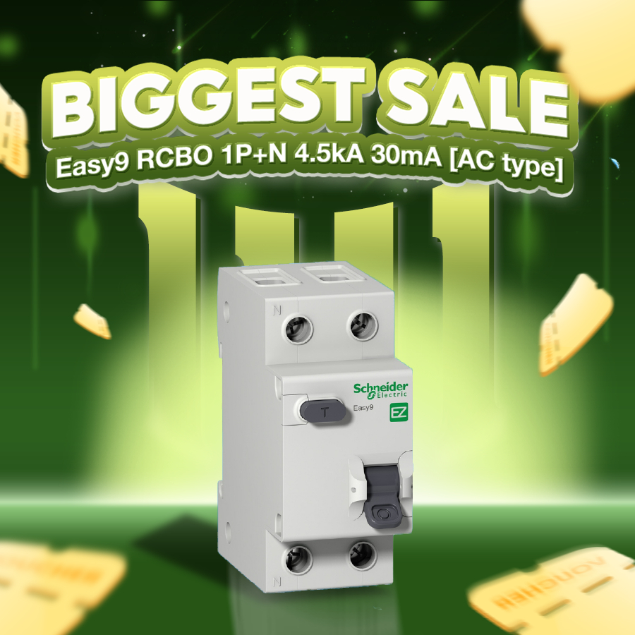 Aptomat chống giật chống rò tích hợp bảo vệ quá tải ngắn mạch RCBO ...