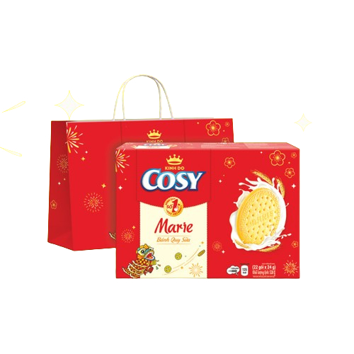 Bánh Quy Cosy Marie Tết 528G [CÓ TÚI GIẤY] | Shopee Việt Nam