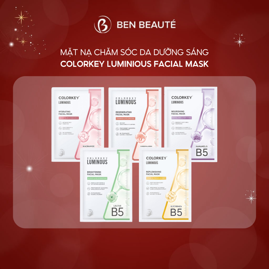 Mặt Nạ Dưỡng Da Colorkey Luminous Mask | Shopee Việt Nam