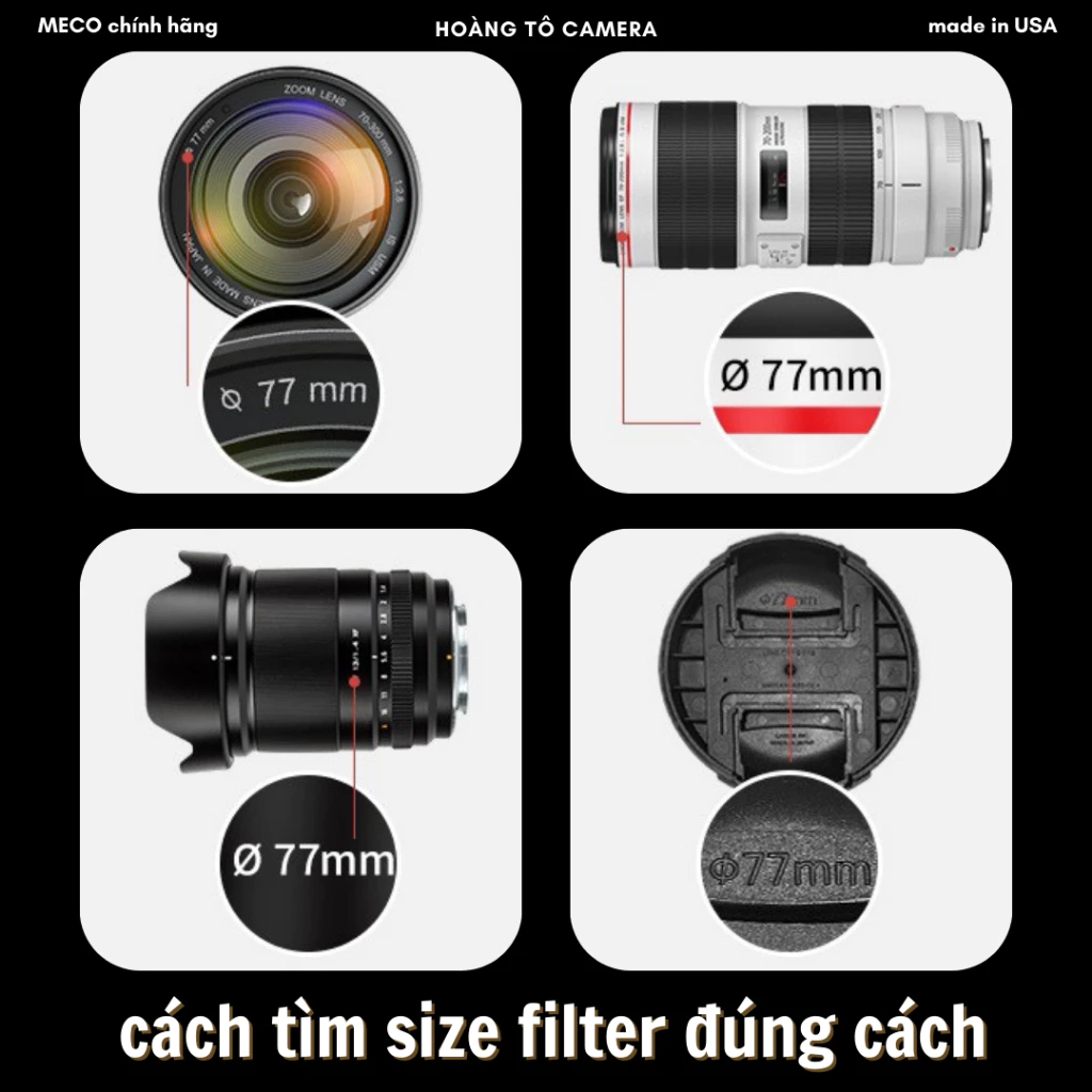 Kính lọc Filter MECO S MC-UV Cao cấp – Chính hãng từ Mỹ | Shopee Việt Nam