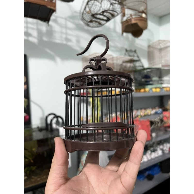 Lồng mini tròn cho chim vành khuyên. chim sâu. chim ốc mít. chim hút ...