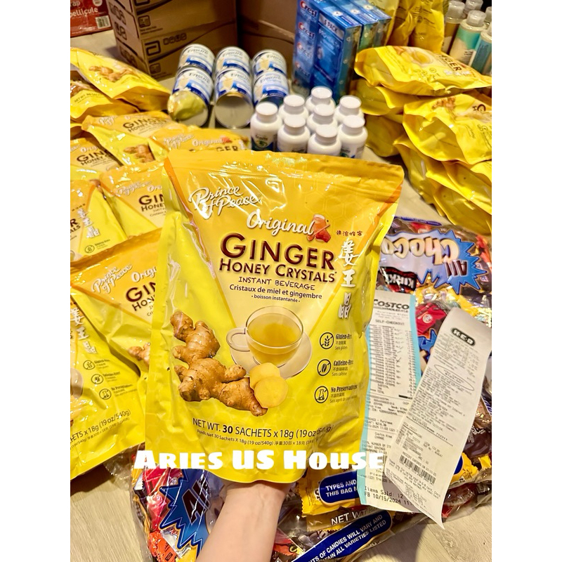 [Bill Costco Mỹ] Trà Gừng Mật Ong Cô Đặc Original Ginger Honey Crystals ...
