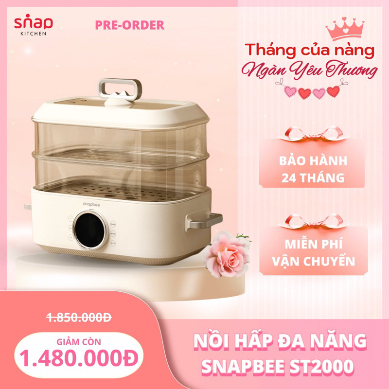 Nồi Hấp Đa Năng SNAPBEE ST2000 CHÍNH HÃNG | Shopee Việt Nam