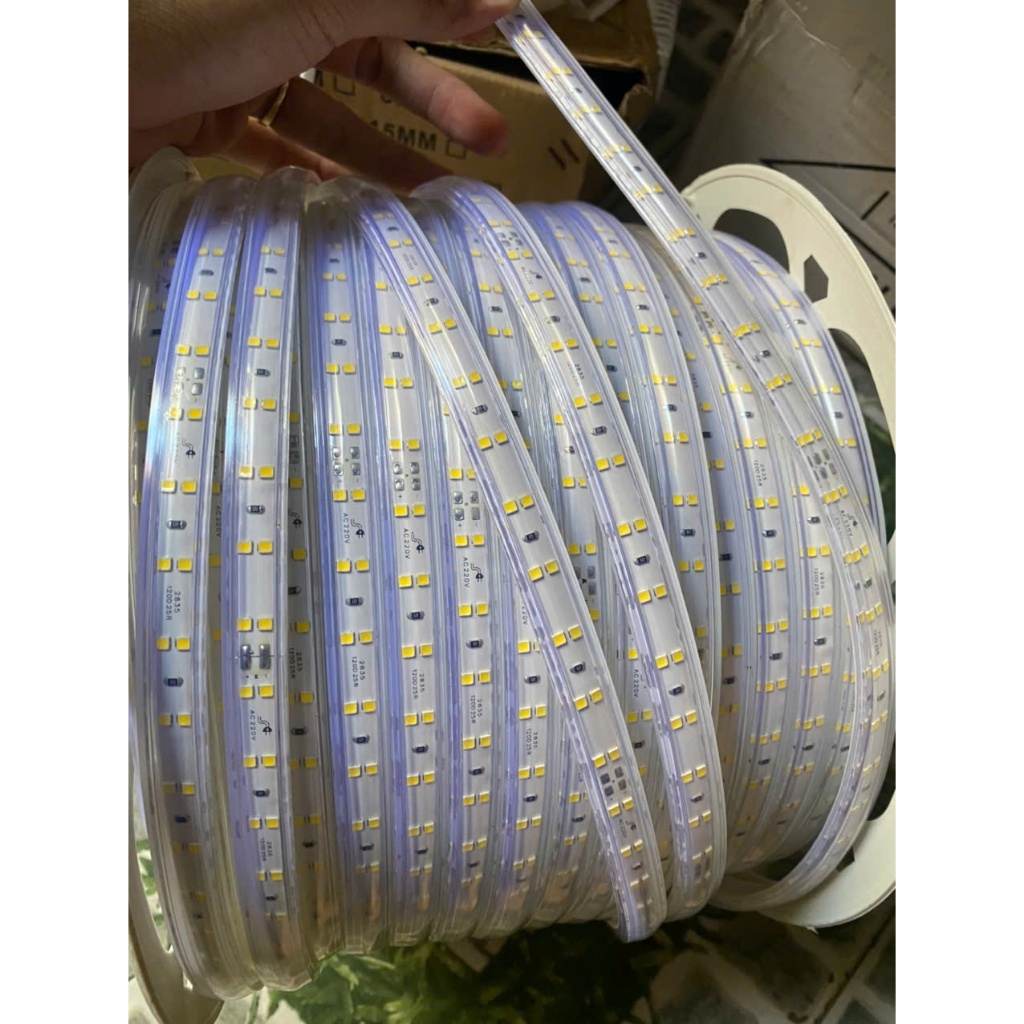 Led dây 220v cao cấp lắp hắt trần, hắt khe sáng, lắp ngoài trời, cắt ...