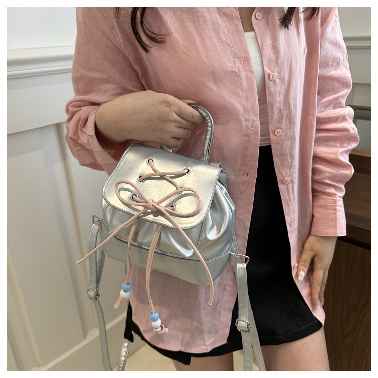 Balo da mini thắt nơ Y2K xinh xắn hàng Quảng Châu có sẵn 707 | Shopee ...
