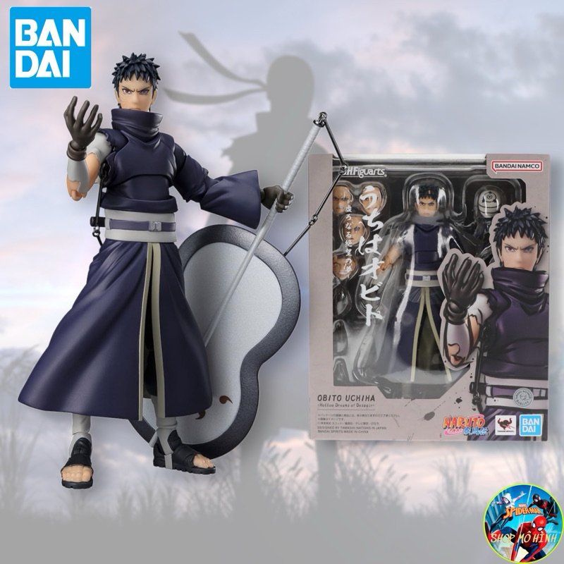 Mô hình nhân vật NARUTO SHF: Obito Uchiha Chính Hãng Bandai | Shopee ...