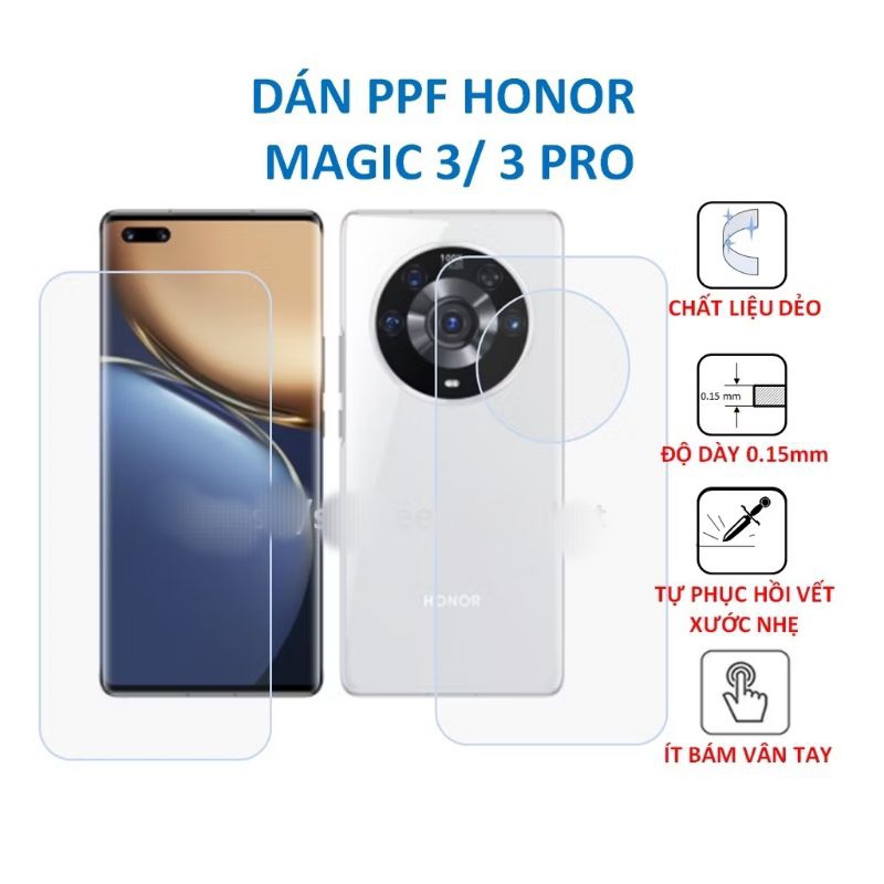 Dán PPF chống xước màn hình Honor Magic 3/ 3pro NTS Shop | Shopee Việt Nam