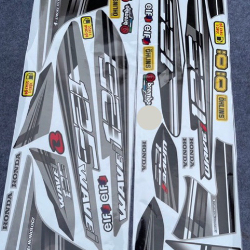 Tem Xe Wave Tem Wave Mẫu 125i Dán Cho Wave 50/100/110 | Shopee Việt Nam