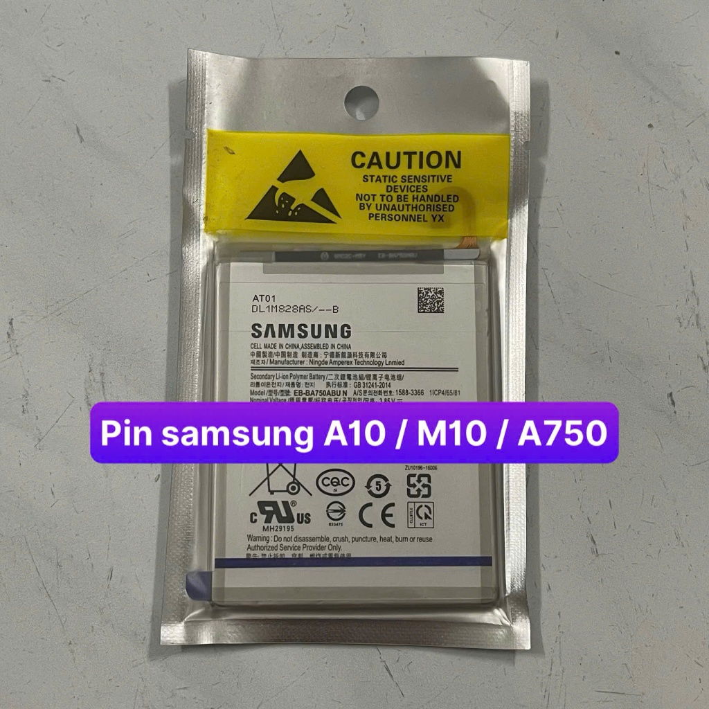pin Samsung A10 / M10 / A750 model EBBA750ABU lắp chung | Shopee Việt Nam