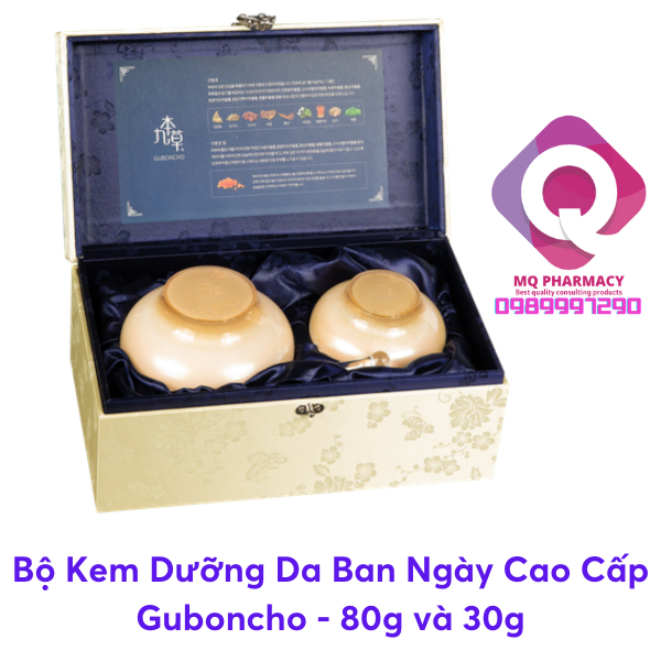 Bộ kem dưỡng da ban ngày & ban đêm cao cấp Guboncho – 120g và 30g | Shopee Việt Nam