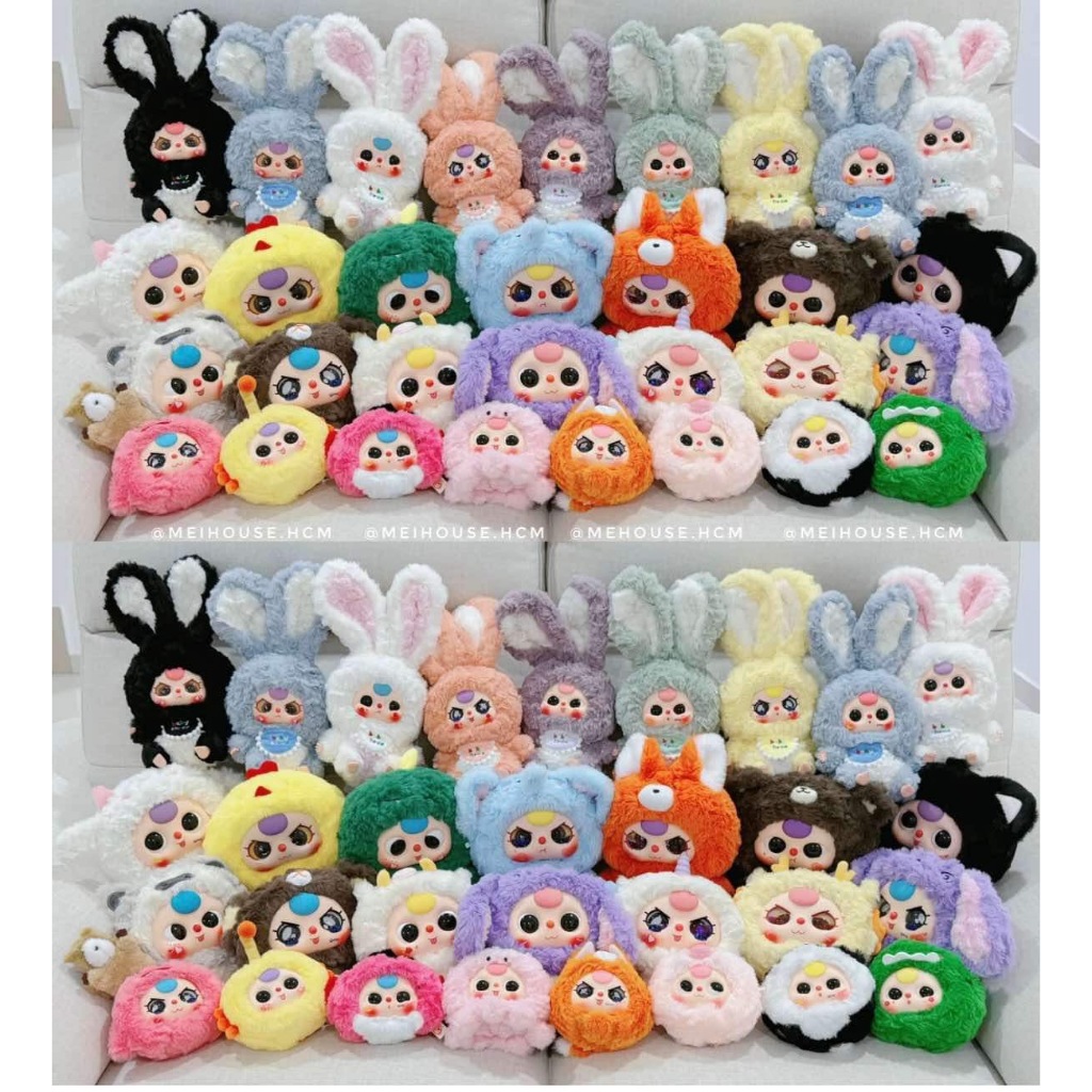 [TỔNG HỢP] FULLSET BABY THREE ( blindbox v1 zipper, v3, 12 con giáp ...