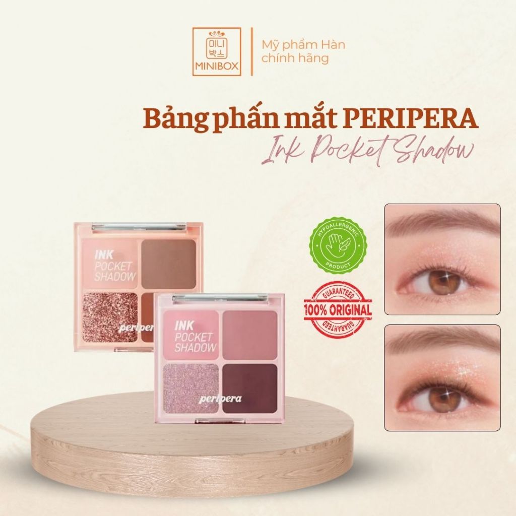 (BILL HÀN) Phấn Mắt PERIPERA Ink Pocket Shadow 8g | Shopee Việt Nam