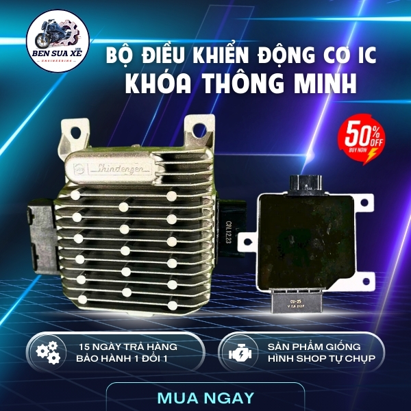 Bộ điều khiển động cơ IC (ecu) Air Blade 125 (2015-2019) khoá thông ...