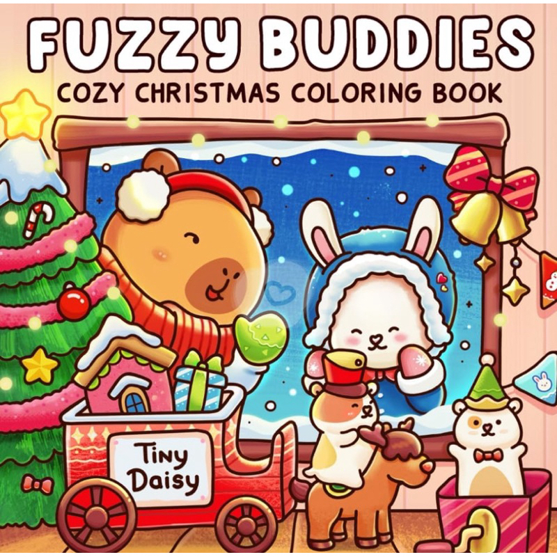 Tranh tô màu Fuzzy Buddies by Tiny Daisy (Chính hãng) | Shopee Việt Nam