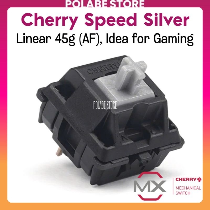 Cherry Silver Speed linear switch bàn phím cơ cho gaming gear - Polabe ...