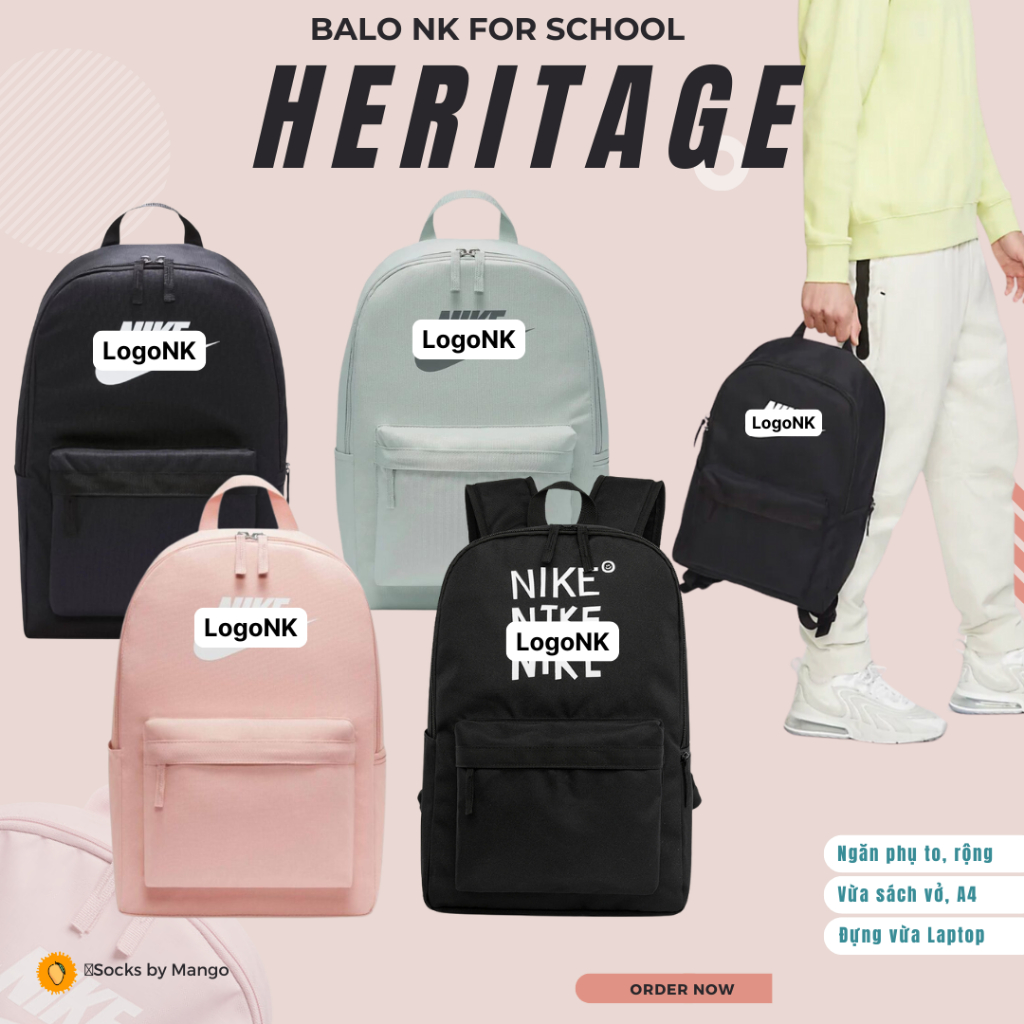 Balo NK Heritage | Shopee Việt Nam