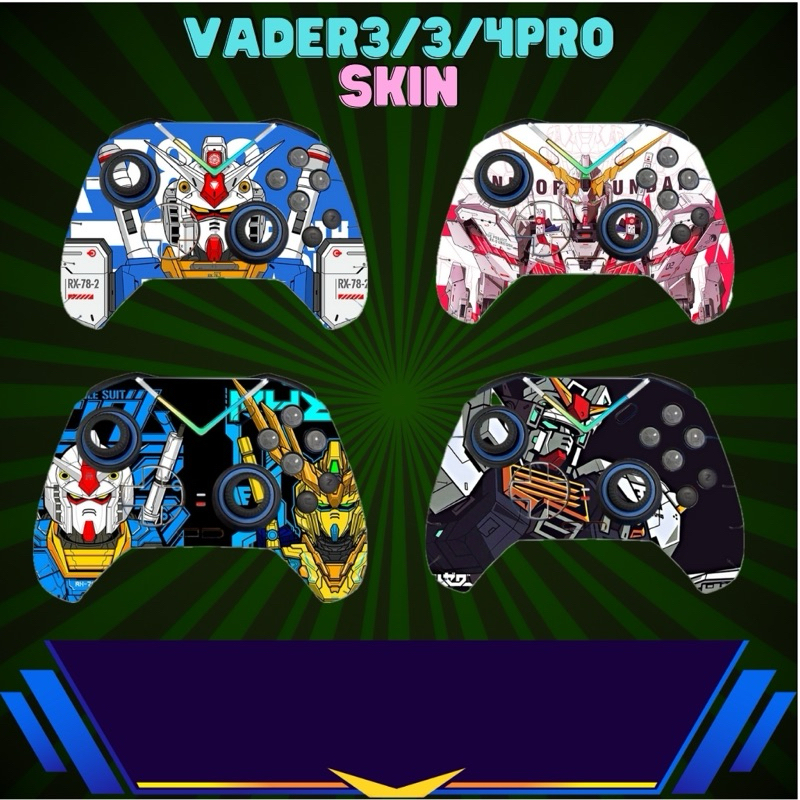 [SKIN] [DECAL] [MIẾNG DÁN] Tay cầm chơi game VADER 3 Pro VADER 4 Pro ...