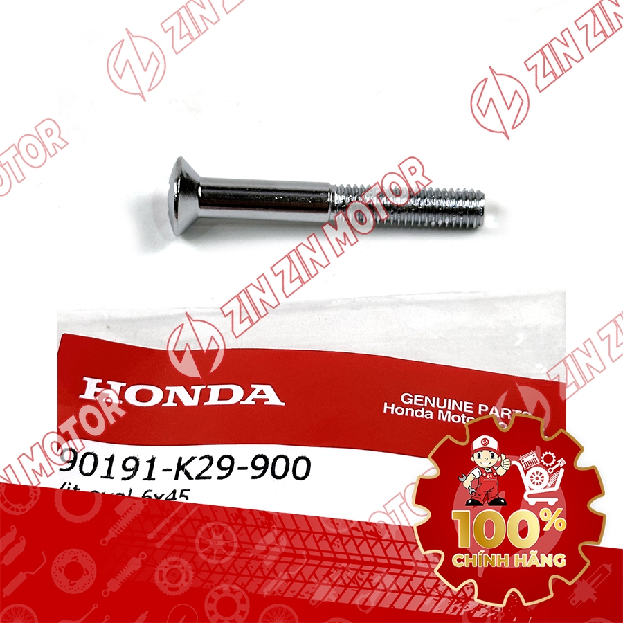 Ốc Bắt Gù Tay Lái SH Mode 2020 2021 2022 2023 2024 6X45MM 90191-K29-900 Chính Hãng - ZZM ...