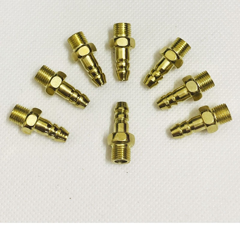 Nối ống đuôi chuột 6mm, ren 8mm-6mm, đầu nối nhanh khí nén đuôi chuột ...