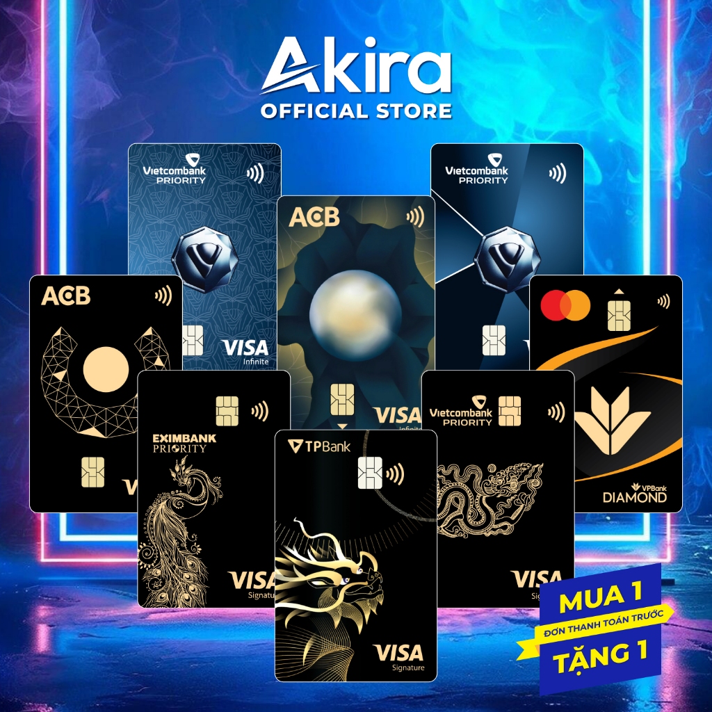 Thẻ Đen Cao Cấp - Thẻ Đen Quyền Lực Thế Giới - Thẻ nhựa PVC Creadit ...