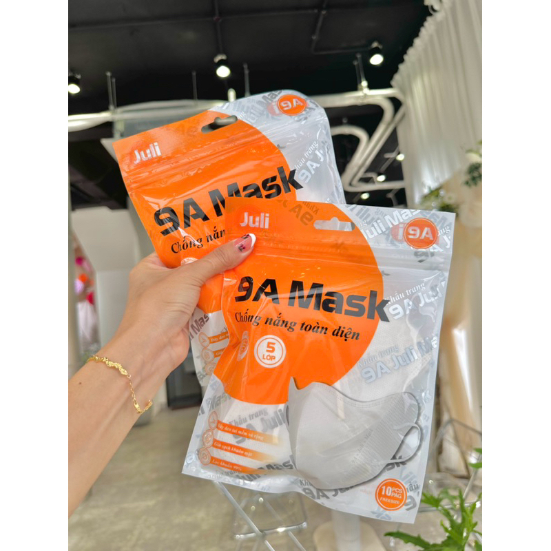 [Set 200 Cái] Khẩu Trang 9A JULY MASK Chính Hãng Dành Cho Mặt To 5 Lớp ...