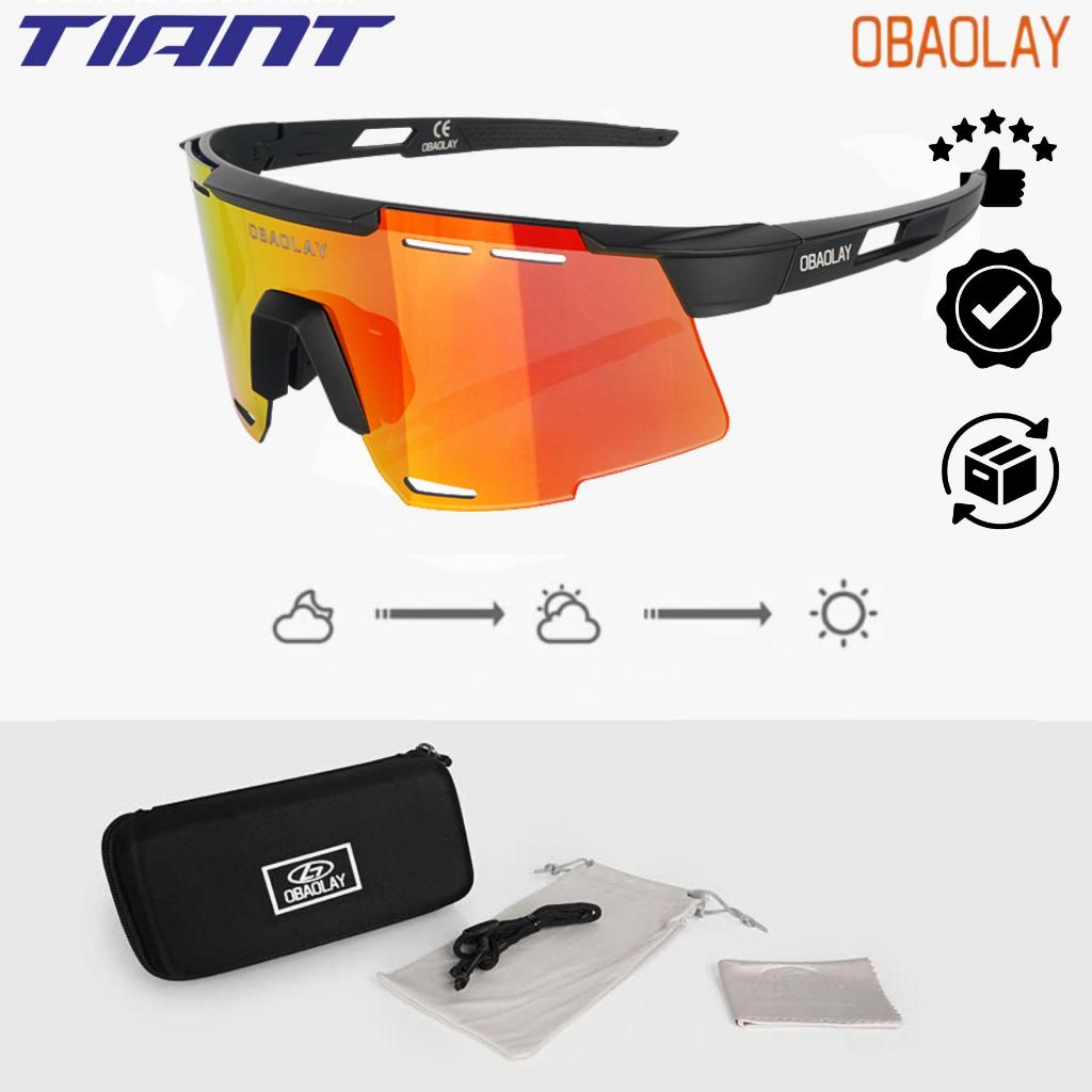 [TIANT x OBAOLAY "Bản nâng cấp"] Kính xe đạp thể thao cao cấp chống tia ...