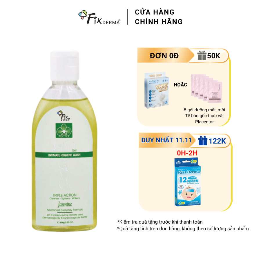 Gel Vệ Sinh Hương Nhài Fixderma Srai Soft Gel – Jamine (100g): Giúp làm ...