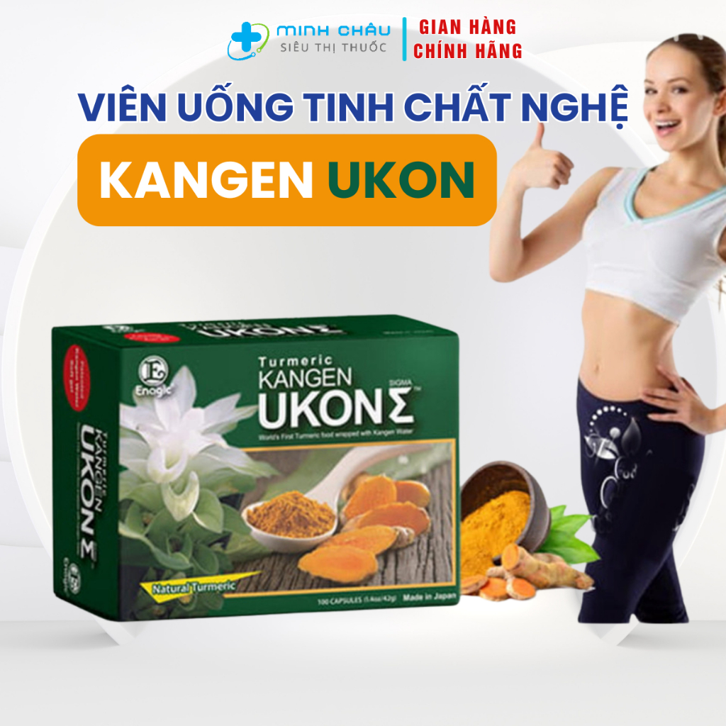 Viên Tinh Chất Nghệ Ukon Kangen Enagic Chính Hãng 100% - Nhập Khẩu ...