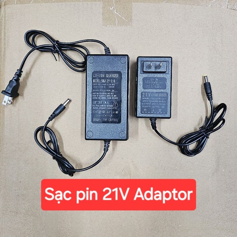 Sạc pin adaptor 18V 20V 21V 5s dòng 1A 2A | Shopee Việt Nam