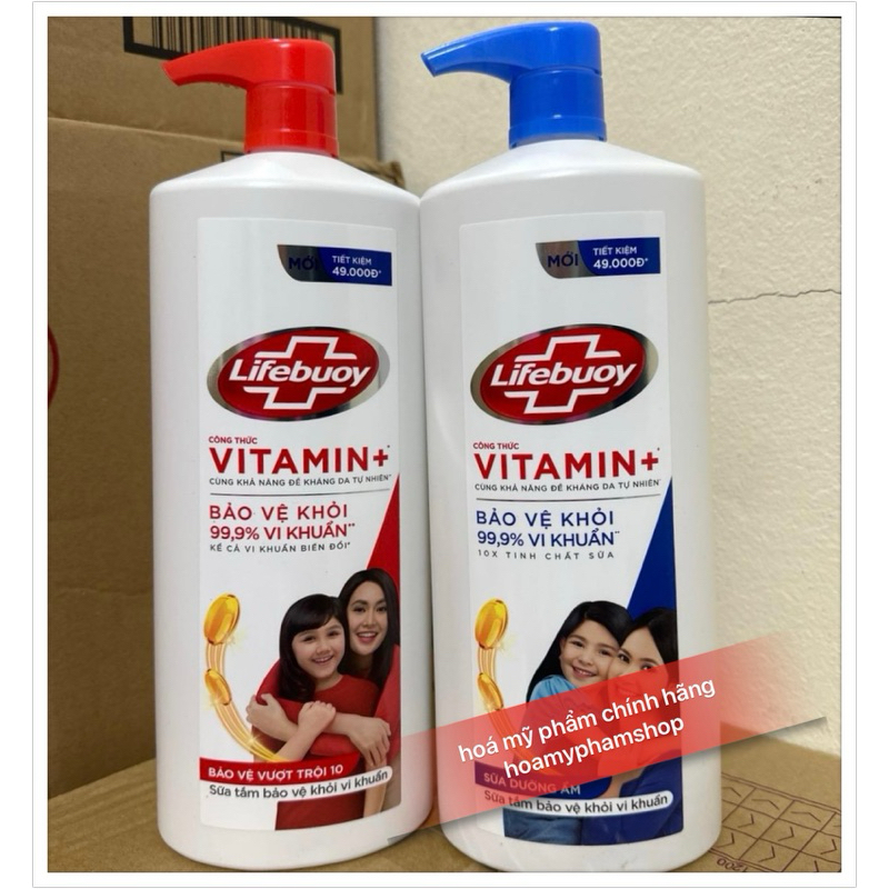 (HN) SỮA TẮM LIFEBUOY CHAI 1kg | Shopee Việt Nam