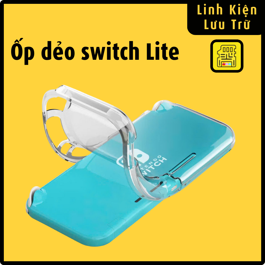 Ốp Bảo Vệ Bằng TPU Mềm Trong Suốt Cho Nintendo Switch Lite | Shopee Việt Nam