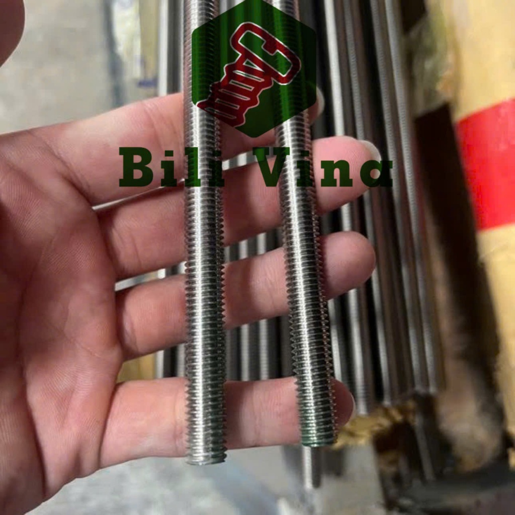 Ty ren INOX 304 M4 M5 M6 M8 M10 M12 ( SIZE 1M) | Shopee Việt Nam