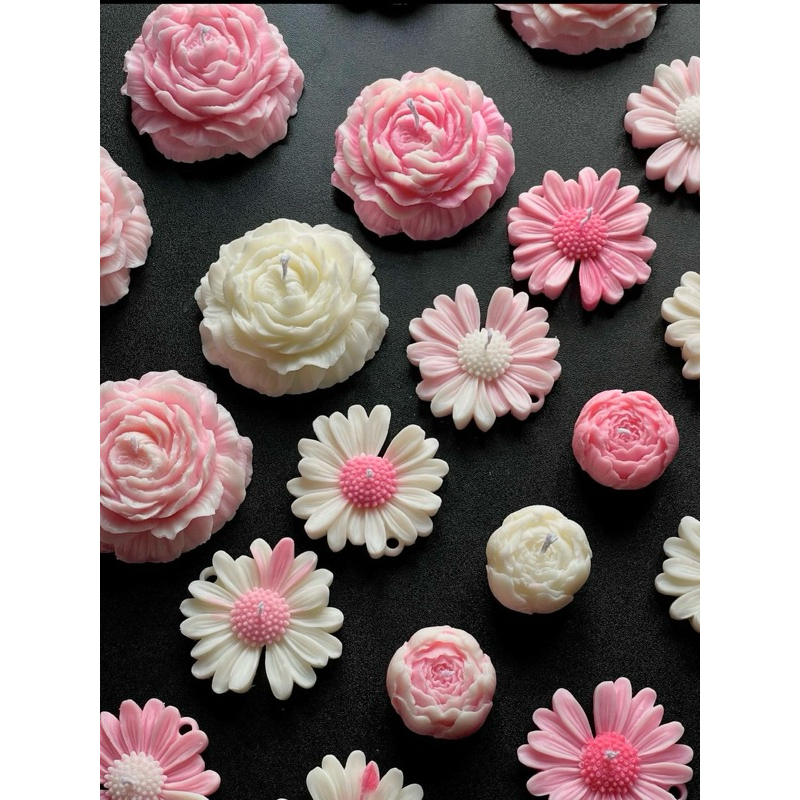 Nến thơm hình hoa cúc daisy nhiều màu | Shopee Việt Nam