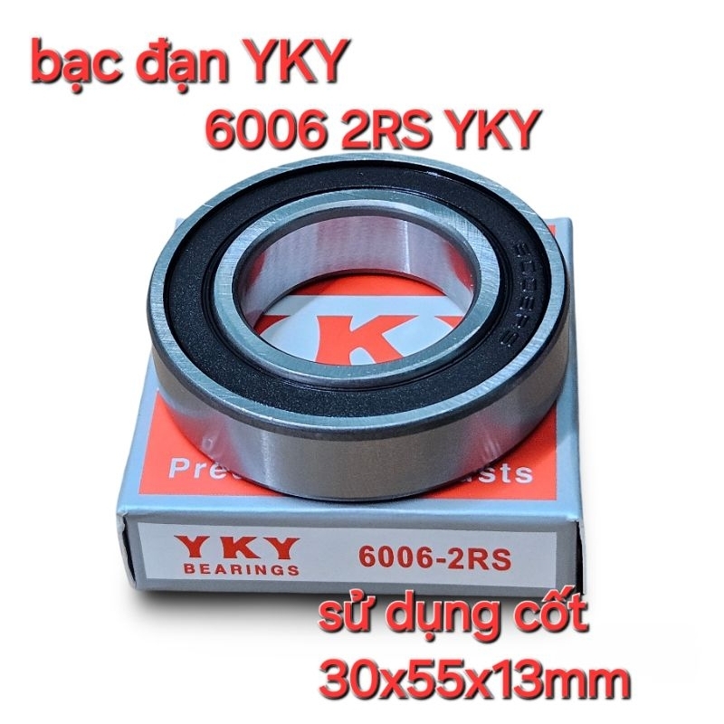 bạc đạn 6006 2RS YKY ( cốt 30x55x13mm) | Shopee Việt Nam