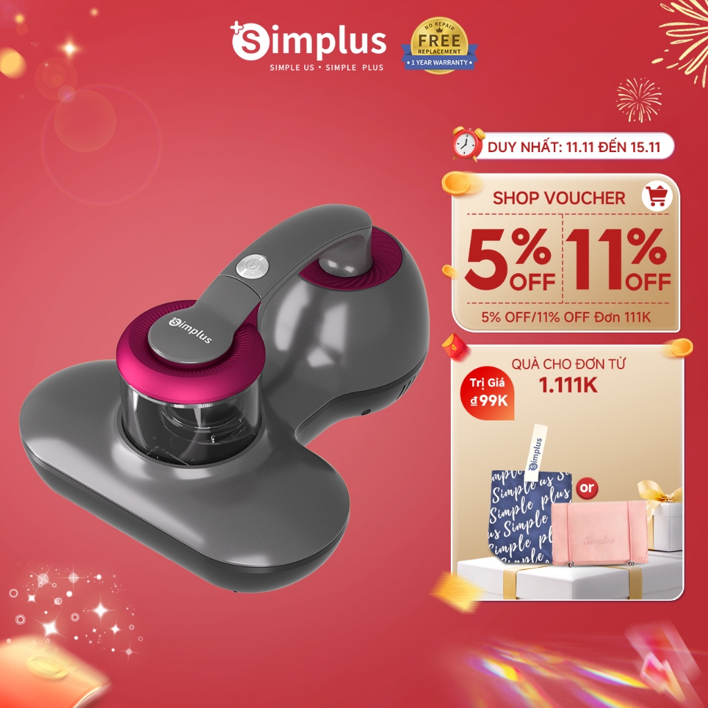 Máy Hút Bụi Giường Nệm Simplus CMYH005 Hút chân không mạnh 14000Pa - Bảo Hành 1 Năm 1 Đổi 1 ...