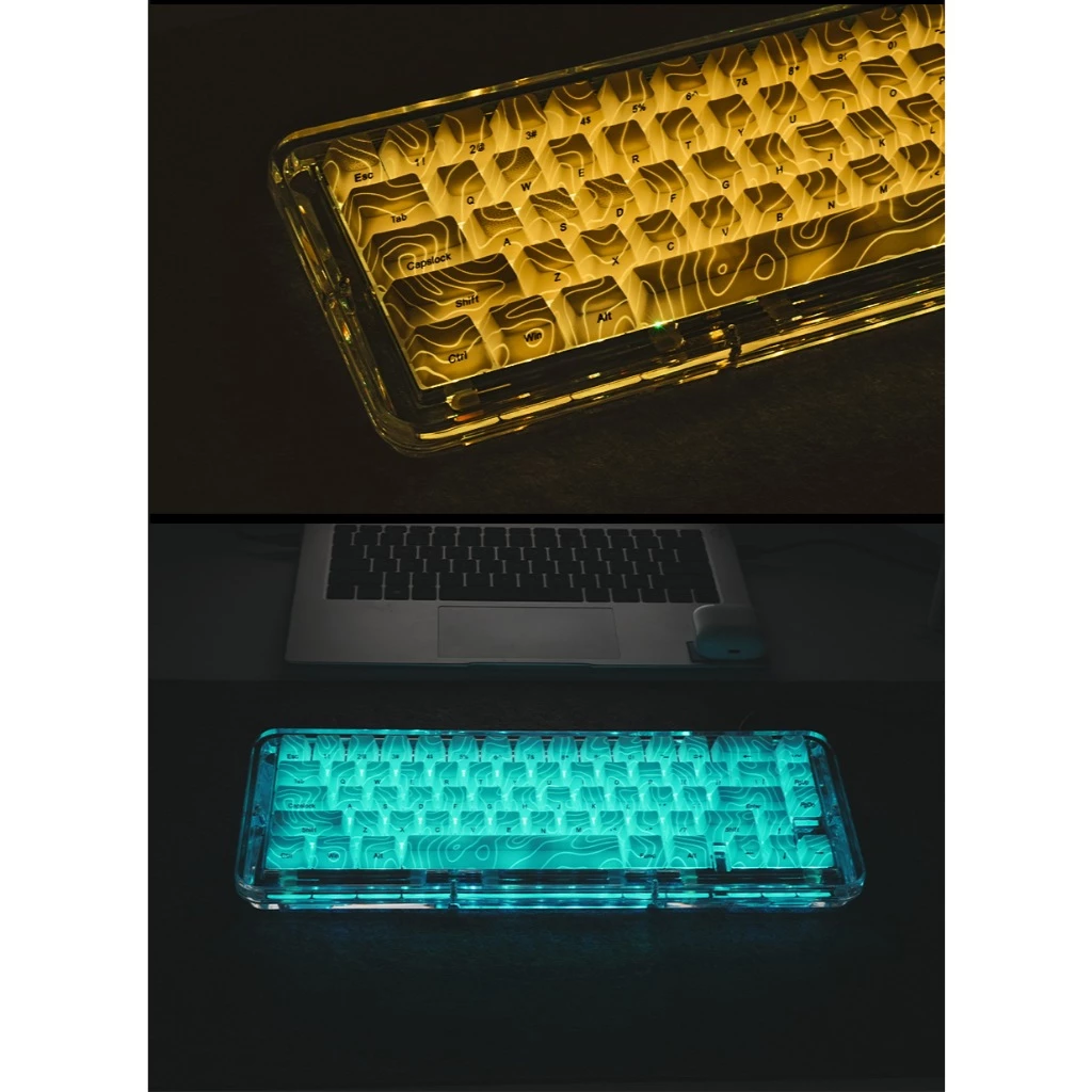 Keycap Contour 2.0 Xuyên Led Wooting dành cho bàn phím cơ 118 nút ...