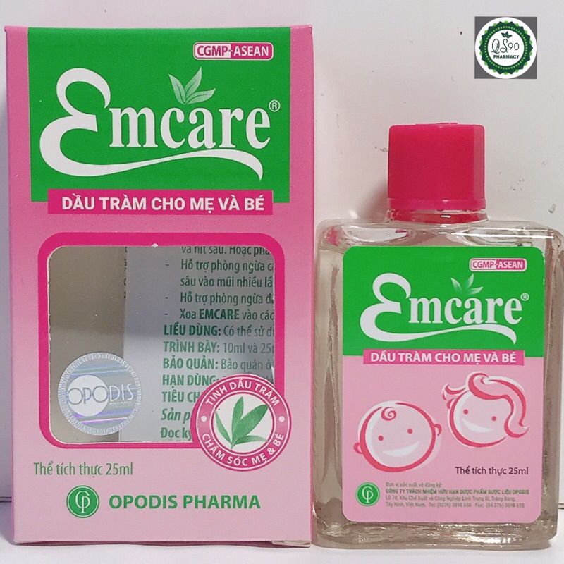 Dầu Tràm Cho Em Bé Emcare 1 chai 25ml | Shopee Việt Nam