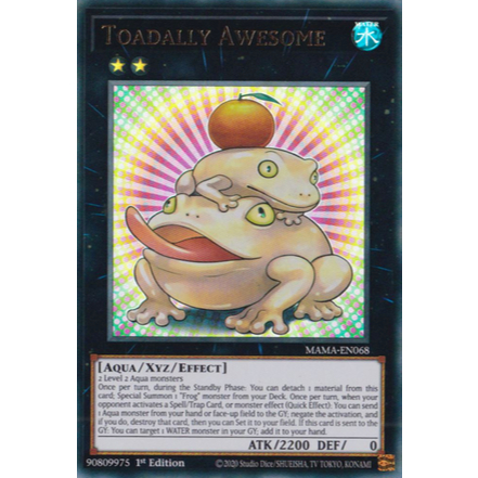 YMS - [Thẻ bài Yugioh] - [TCG-UK] - RA03-EN040 - Toadally Awesome ...
