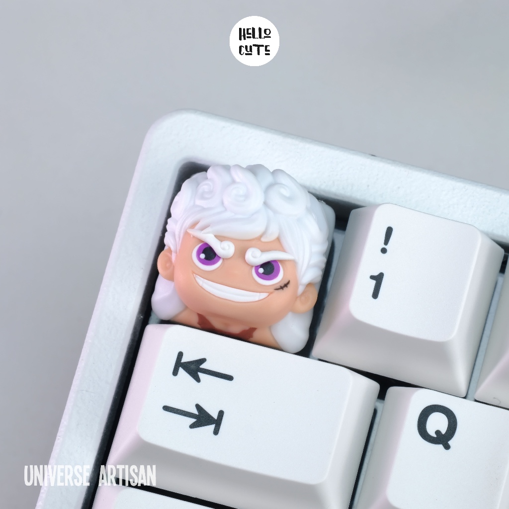 Nút Bàn Phím Cơ - Artisan Keycap One Piece - Luffy Gear 5 - Hello Cute ...