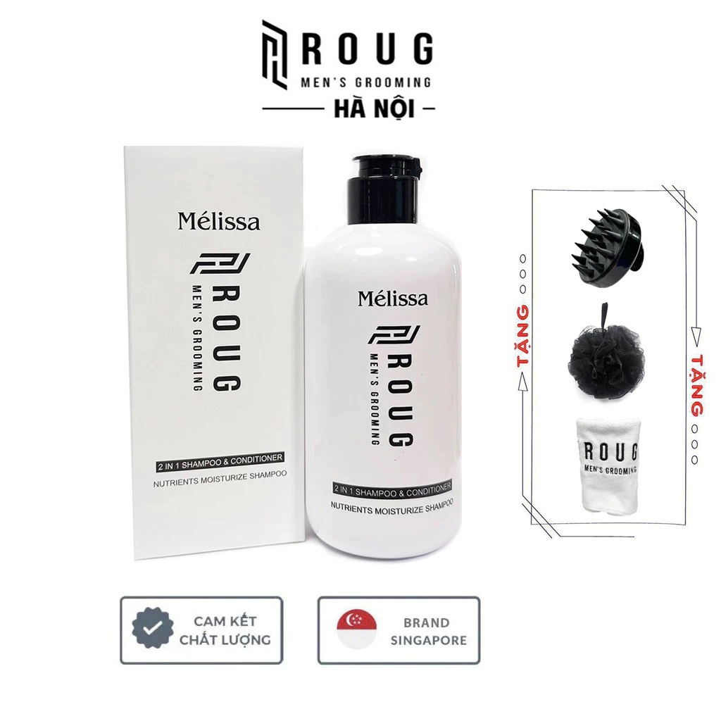 Dầu gội 2IN1 Roug Men's Grooming 2 IN 1 Shampoo & Conditioner 300ml xả ...