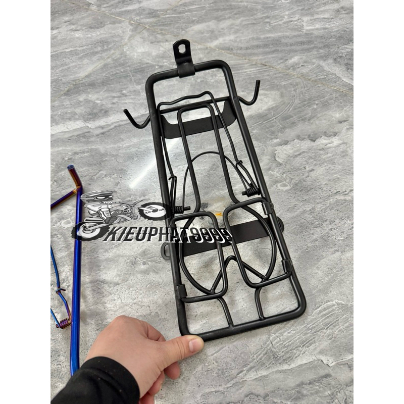 Baga Winner V1 mẫu vuông Đen và Inox loại dày đẹp kèm ốc đệm | Shopee ...