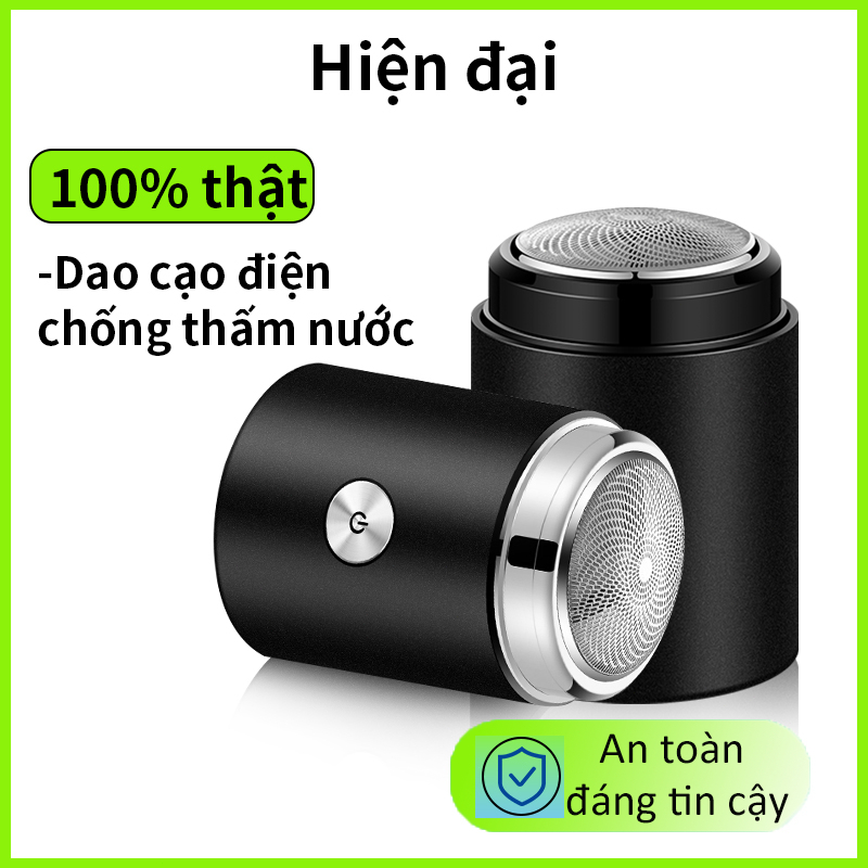 OUYILI Máy cạo râu điện nam mini đa năng 3 lưỡi chuẩn chống nước IPX7 ...