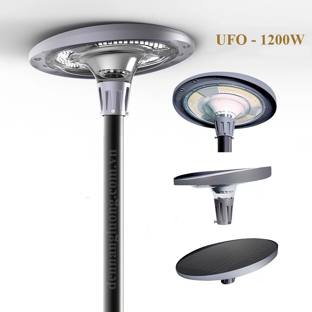 Đèn năng lượng UFO 1200W vỏ nhôm chiếu sáng 360 độ | Shopee Việt Nam