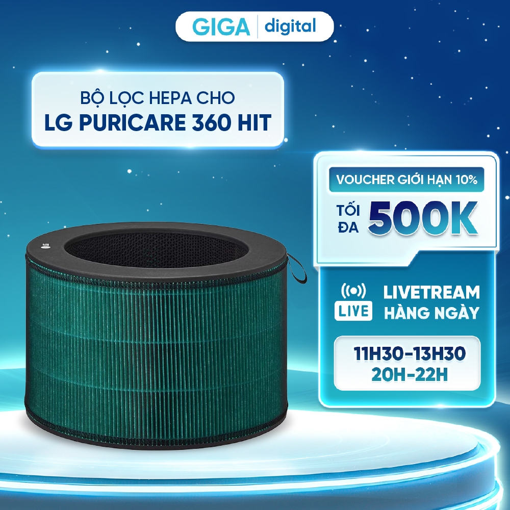 Bộ lọc Hepa cho máy lọc không khí LG Puricare 360 Hit ADQ75153455 ...