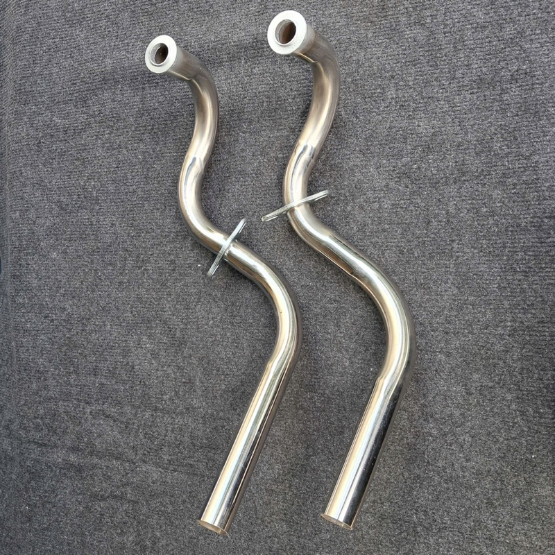 Cổ Pô Airblade 110, Ab Thái (2008 - 2011) Inox - Size to 27mm dùng hàn cho pô zin | Shopee Việt Nam