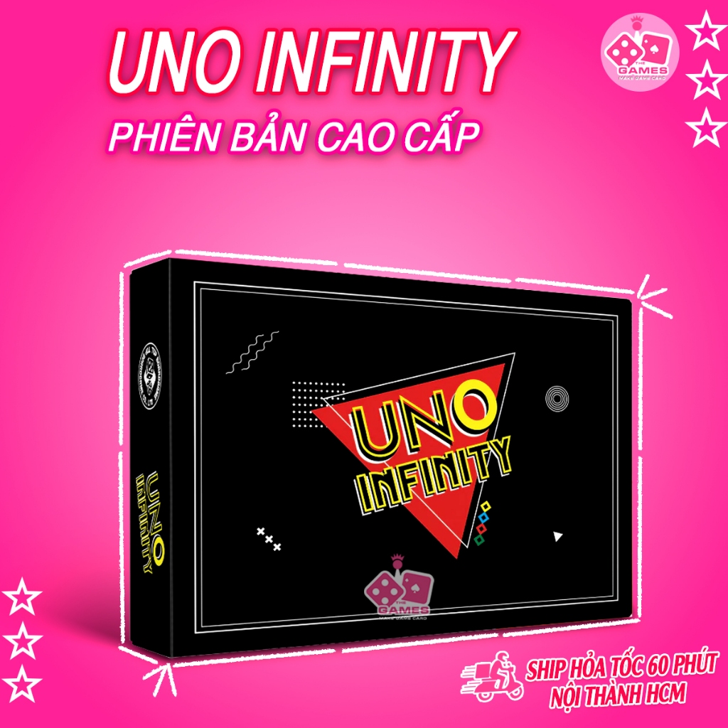Bài UNO INFINITY 178 lá phiên bản mới Đầy Đủ Cơ Bản + Mở Rộng ...