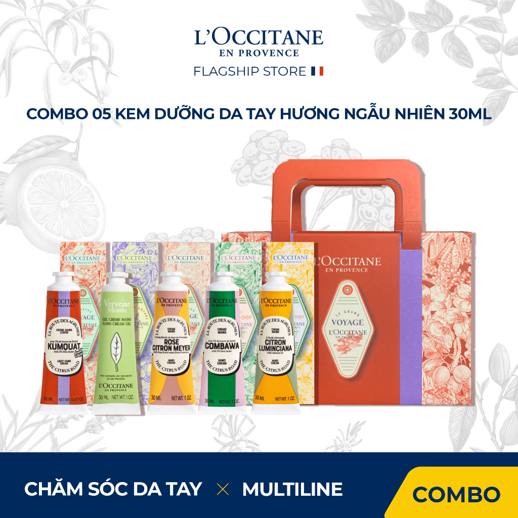 Bộ Set Quà Tặng 5 Kem Dưỡng Tay L'Occitane Hand Cream 30ml Phiên Bản Giới Hạn | Shopee Việt Nam