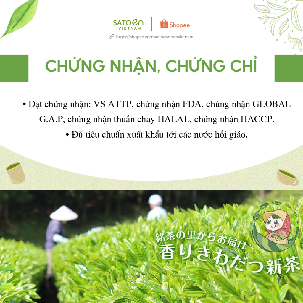 [NPP chính thức Satoen] Matcha premium 100g Bột trà matcha premium ...